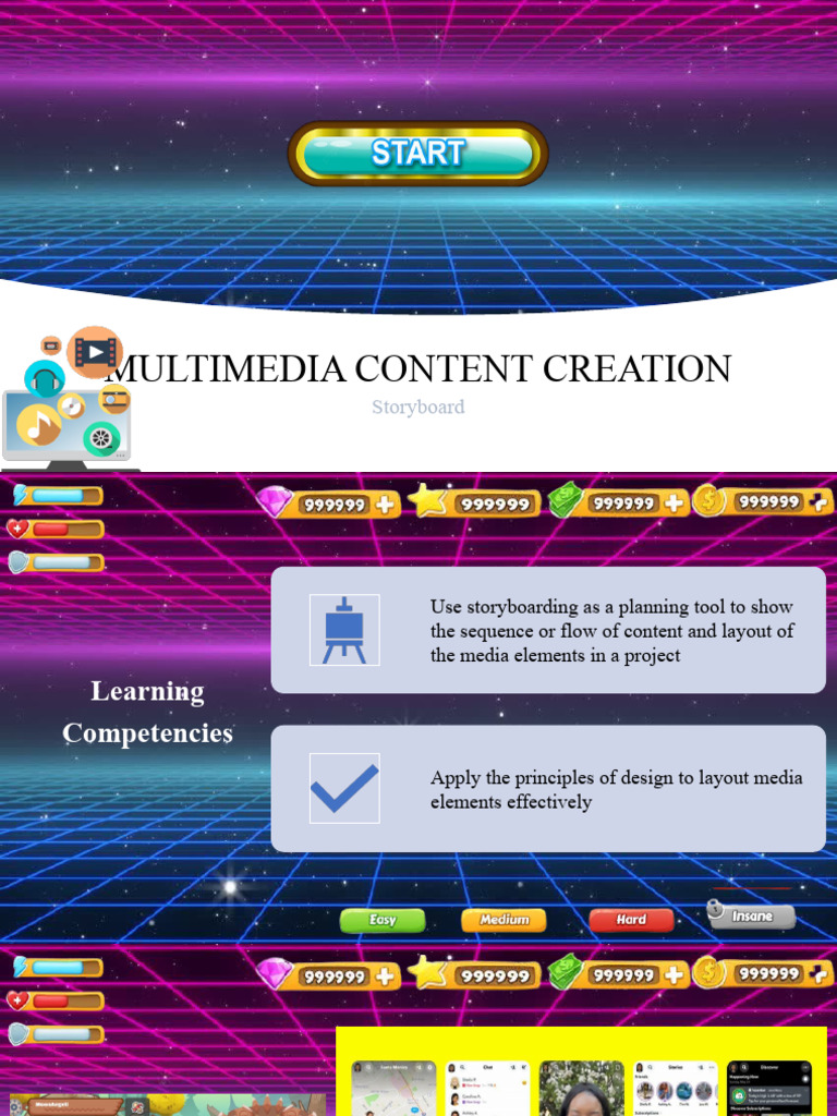 Lesson - MULTIMEDIA CONTENT CREATION | PDF | Page Layout | Computer Program