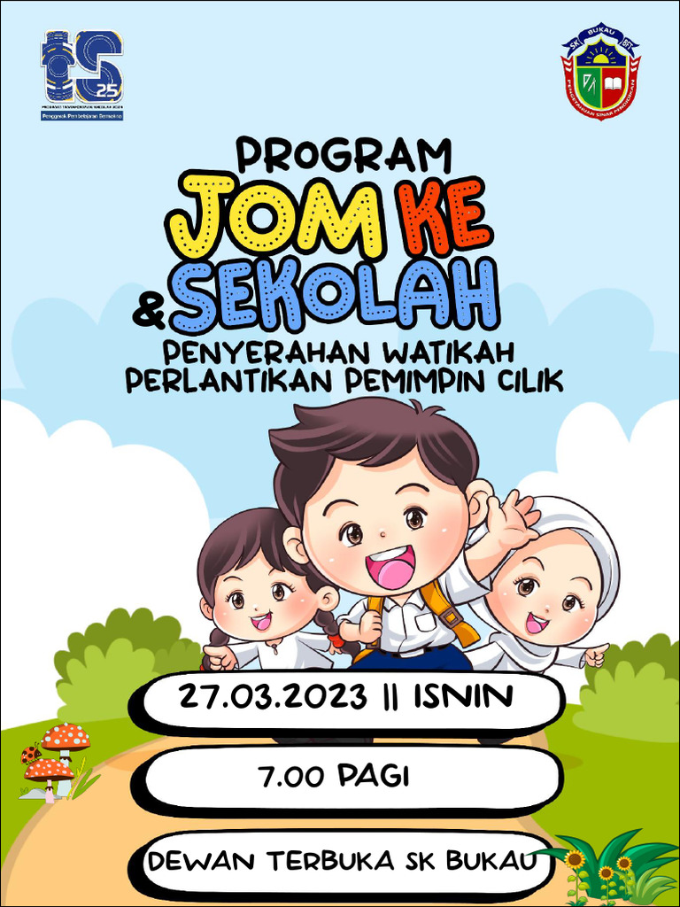 Buku Program Jom Ke Sekolah 2023 | PDF