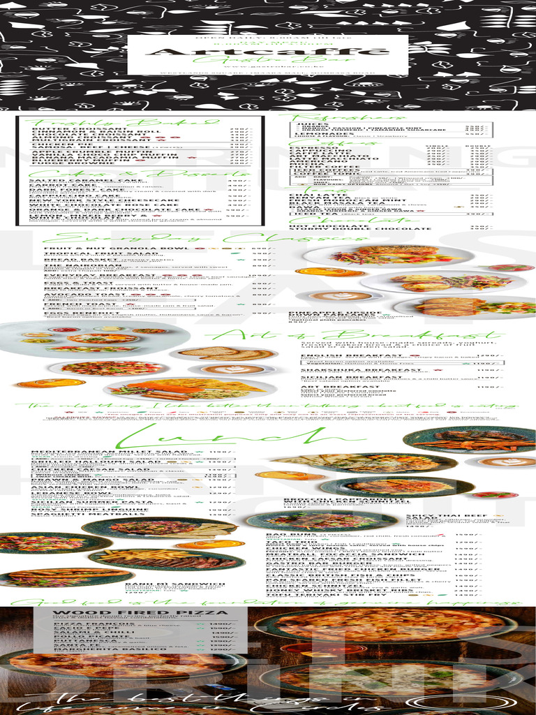 Artcaffe-Gastro-Menu-2024-DAY-QR℗-1 | Download Free PDF | Cakes | Pickling