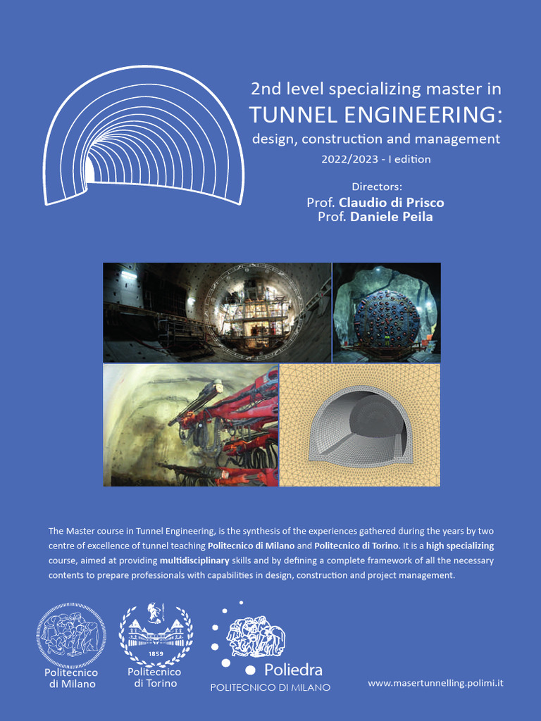 MasterTunnelling Brochure v01 | PDF | Engineering