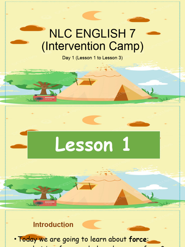 NLC 2024 Eng 7 8 Intervention Day 1 Lesson 1 3 E350f84dd1 | PDF ...