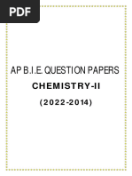 1st Year Chemistry Important Questions | PDF | Chemical Bond | Atoms