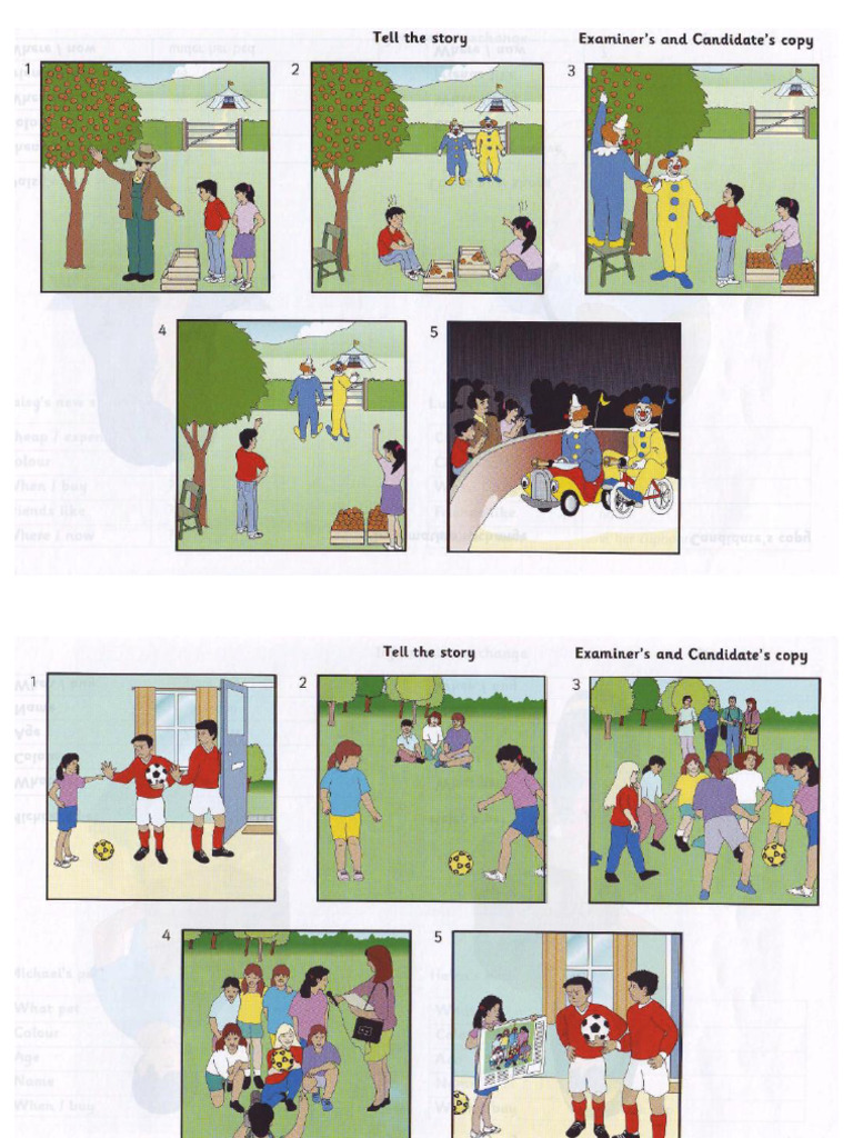 Flyers Speaking Part 3 Compilation | PDF