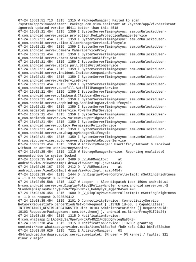 Log | PDF | System Software | Computer Engineering