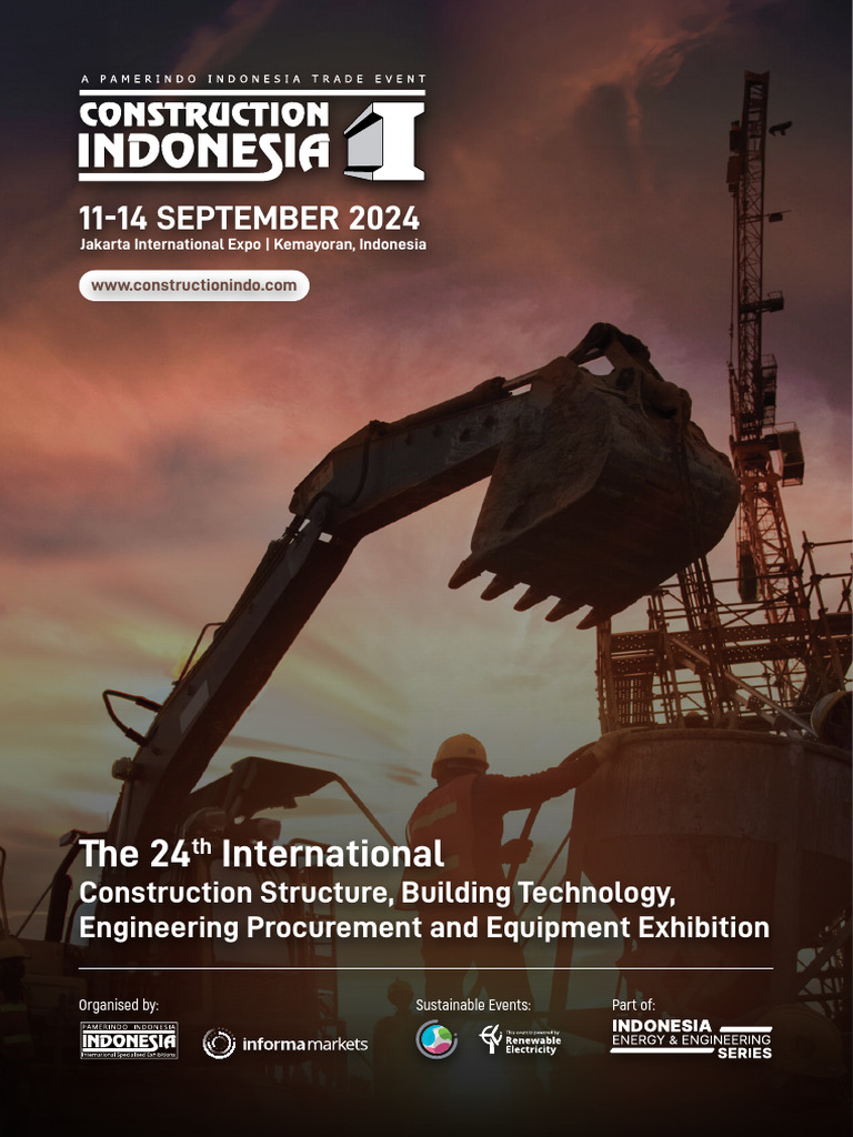Brochure Construction Indonesia 2024 Pdf Indonesia Concrete