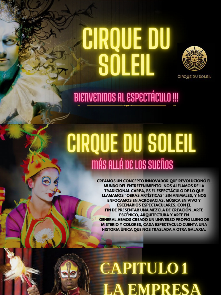 Informe de Sostenibilidad Cirque Du Soleil | PDF