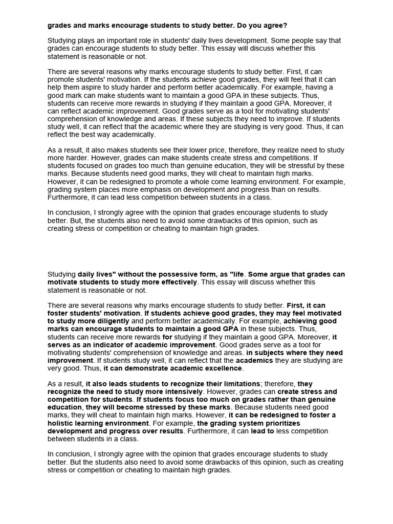 Result | PDF | Essays | Motivation