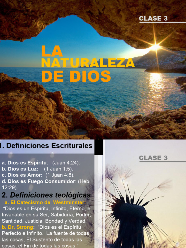 Naturaleza y Personalidad de Dios | PDF | Dios | Alma