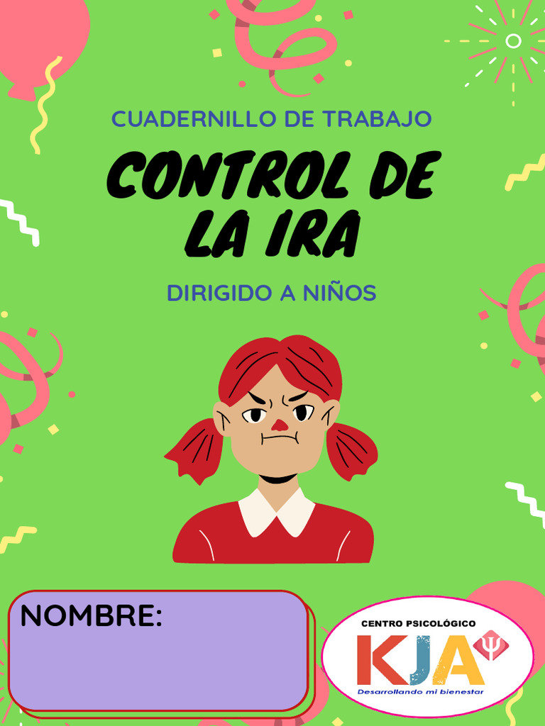 Cuadernillo de Trabajo de Control de La Ira en Niños | PDF | Ira