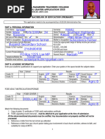NSL Application Form - 2026 | PDF