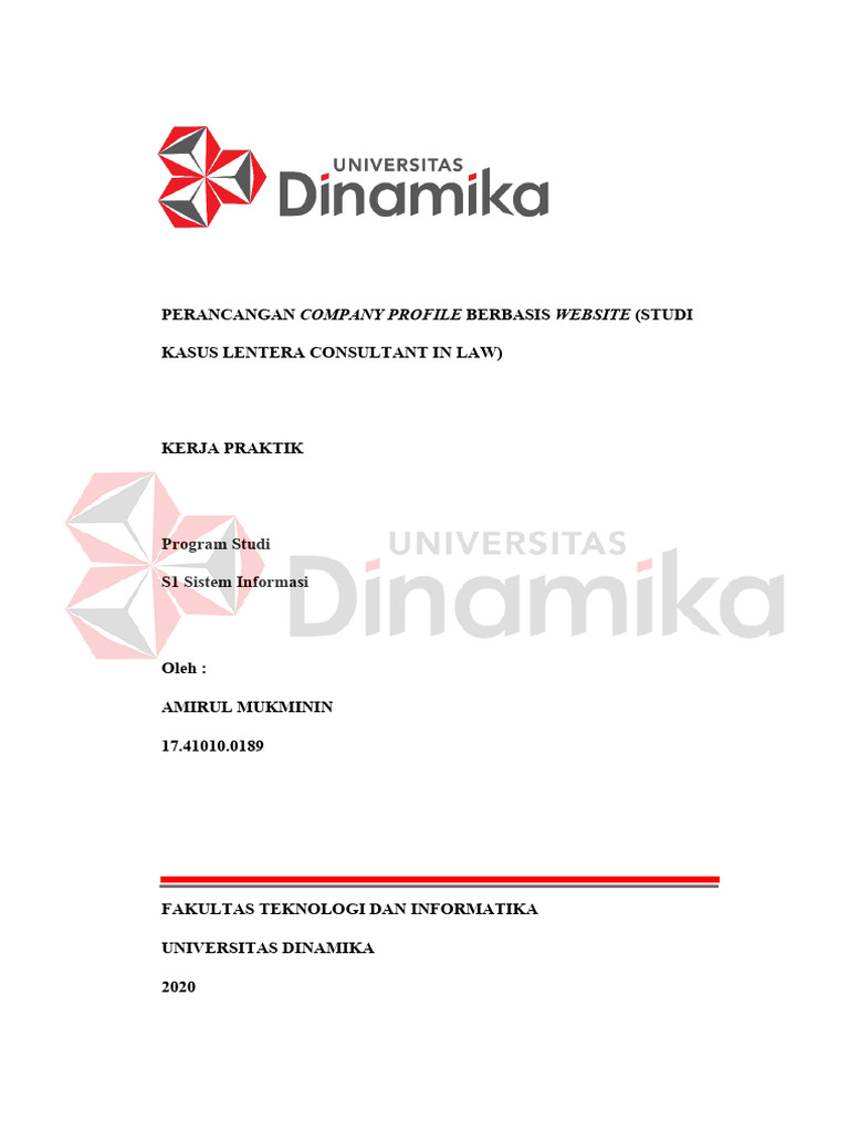 Isi Compro | PDF | Komputer