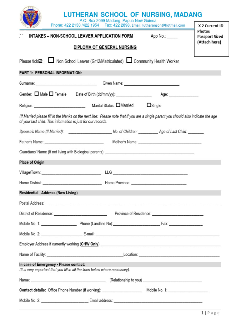 2025 Intakes Application Forms | PDF