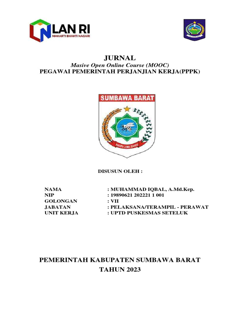 Jurnal Mooc Muhammad Iqbal | PDF | Politik | Ilmu Sosial