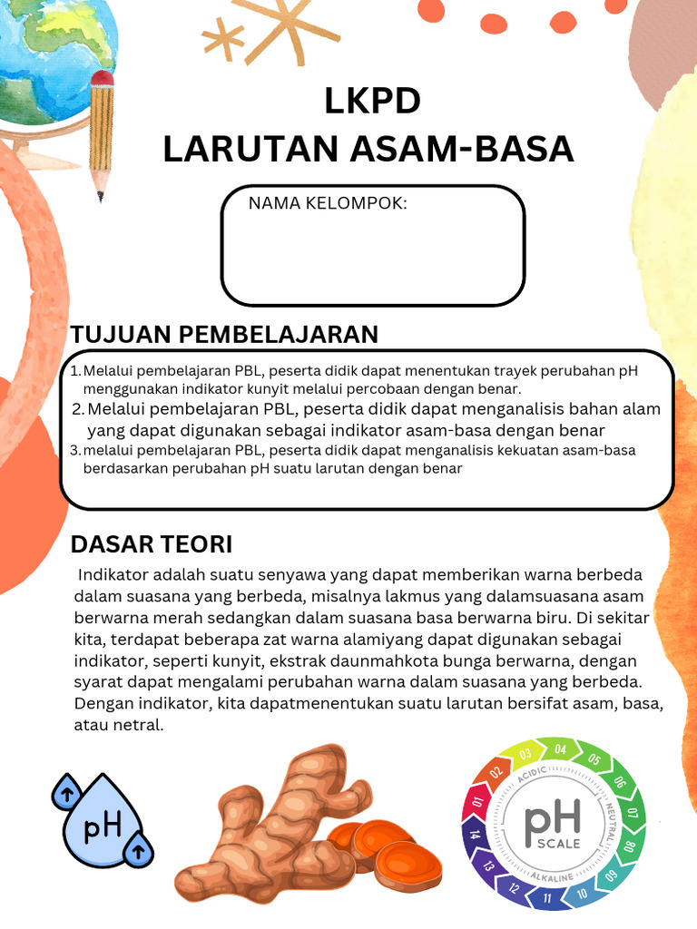 LKPD (Asam-Basa Kelas 11) | PDF