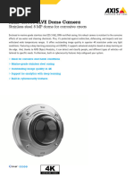 Datasheet Axis p3265 LV Dome Camera en US 432180 | PDF | Camera | Video
