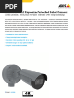 Datasheet Axis m3085 V Dome Camera en US 451522 | PDF | Camera | Video