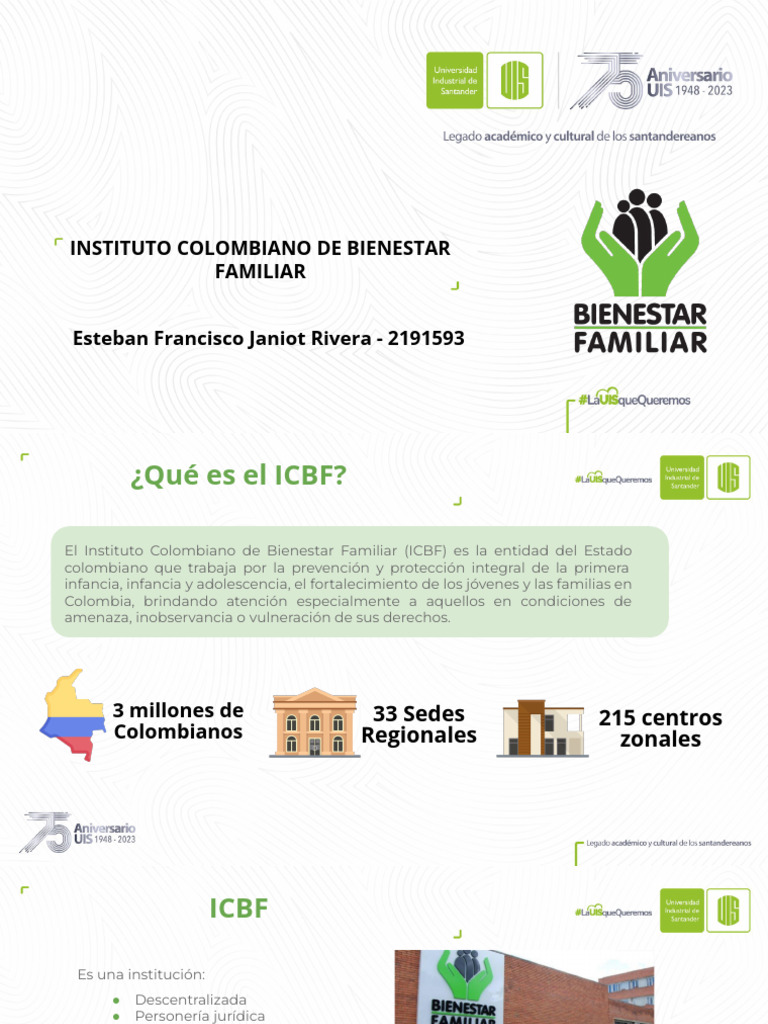 ICBF | PDF | Colombia | Trabajo Social