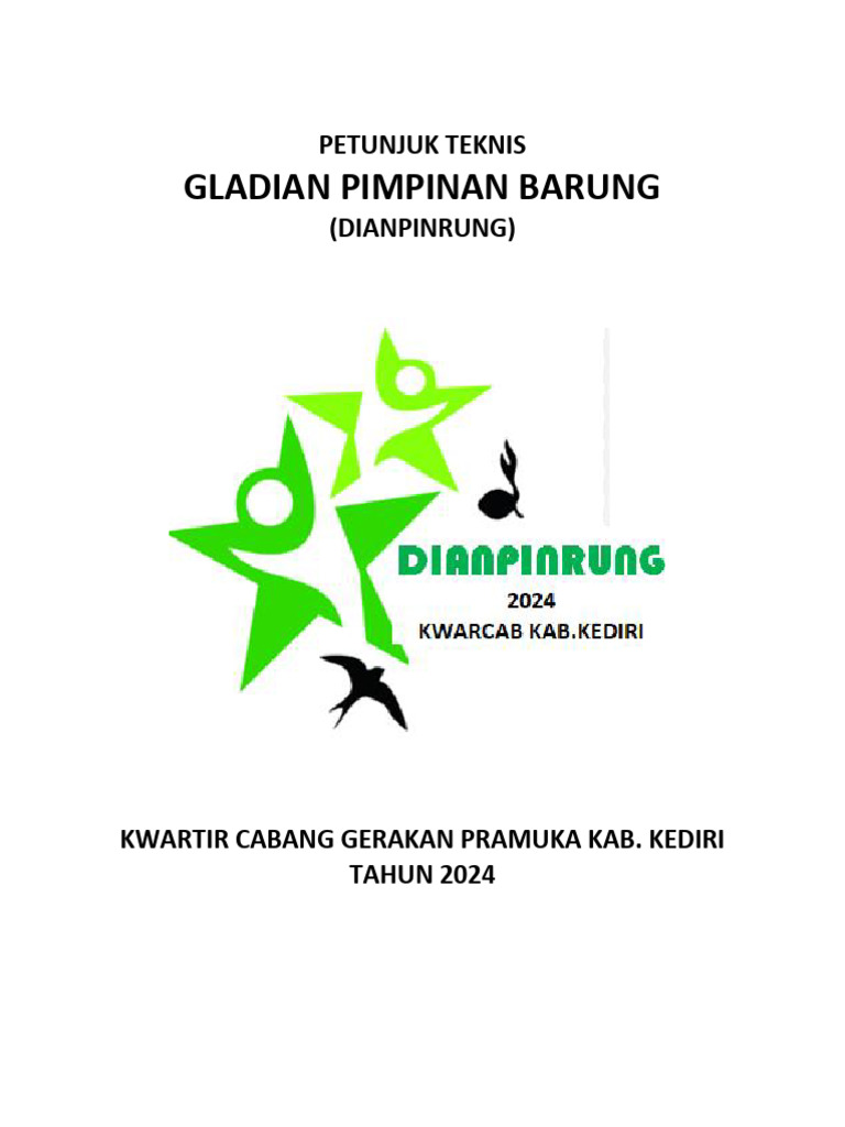 Gladian Pimpinan Barung Pramuka 2024 | PDF