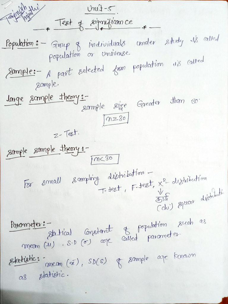 Unit 5 Cheat Sheet | PDF