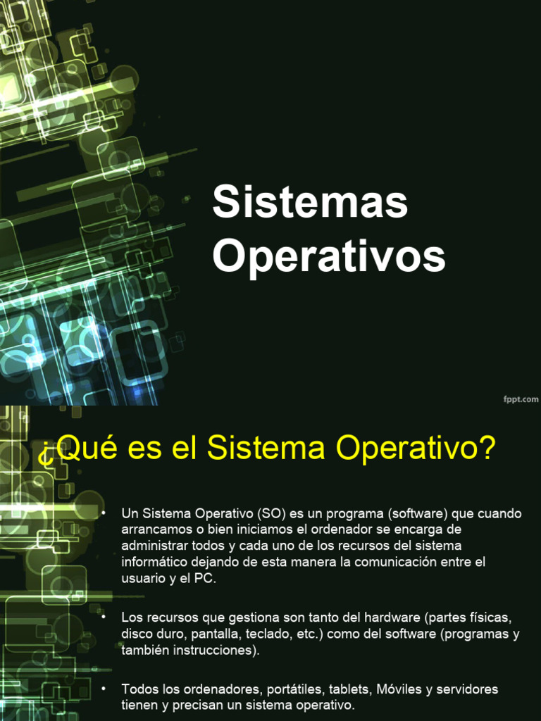 Sistemas Operativos | PDF | Sistema operativo | Kernel (sistema operativo)