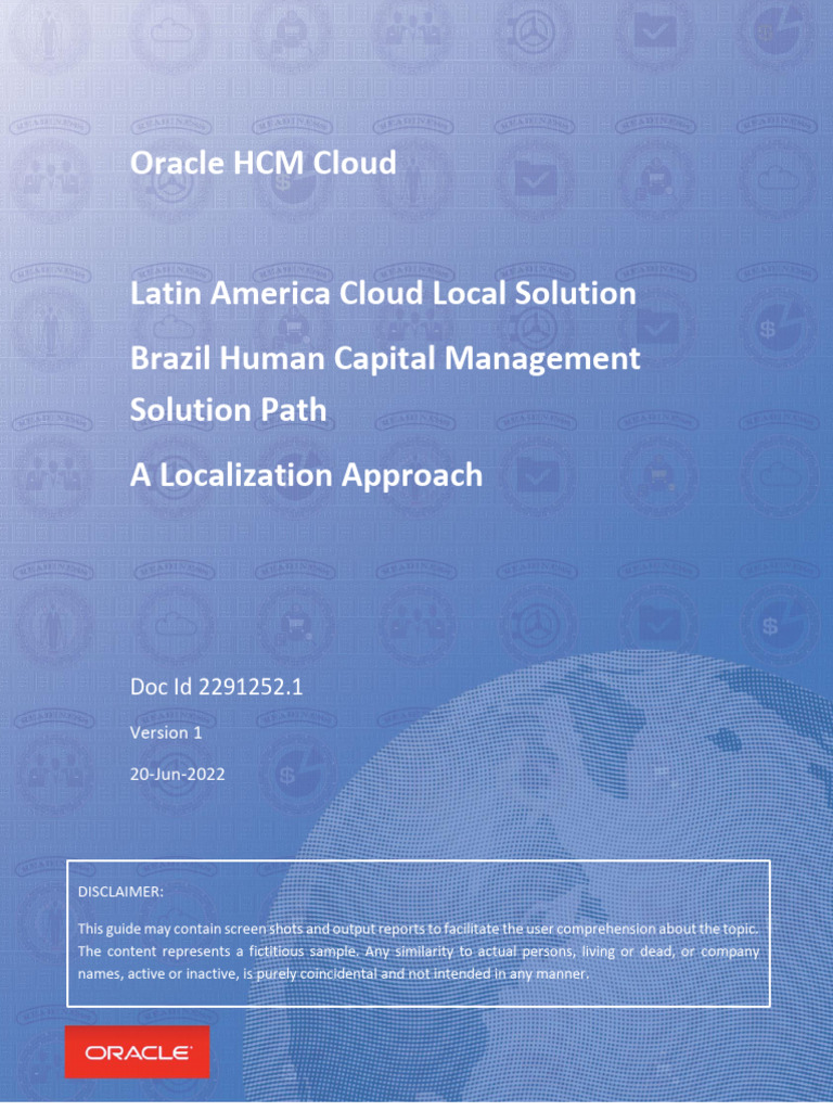 Lacls BR HCM Solution Path | PDF | Payroll Tax | Employment