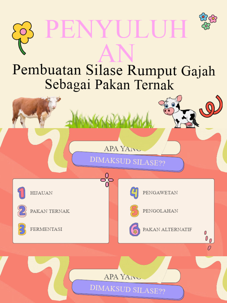 Penyuluhan Silase | PDF | Griya & Taman