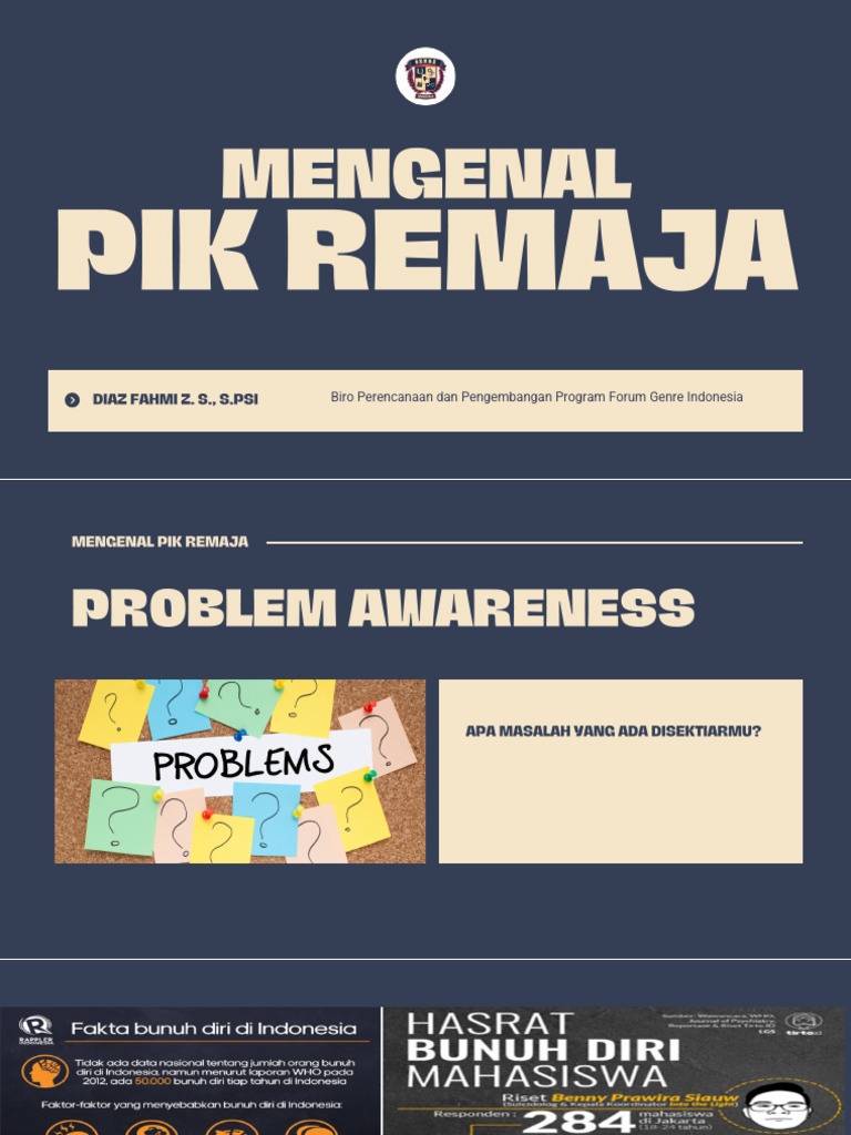 MATERI Mengenal PIK Remaja | PDF