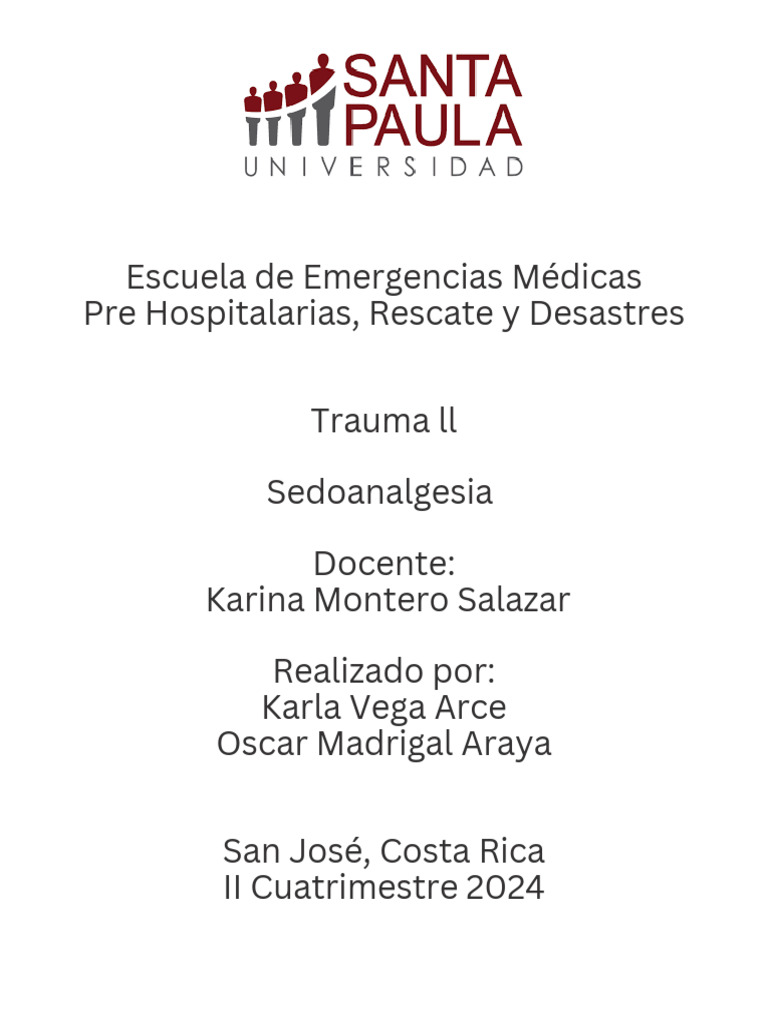 Trauma 2 PDF | PDF | Analgésico | Benzodiazepinas