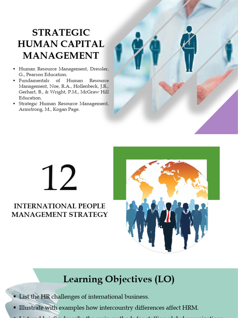 Strategic Human Capital Management Chapter 12 | PDF | Human Resource ...