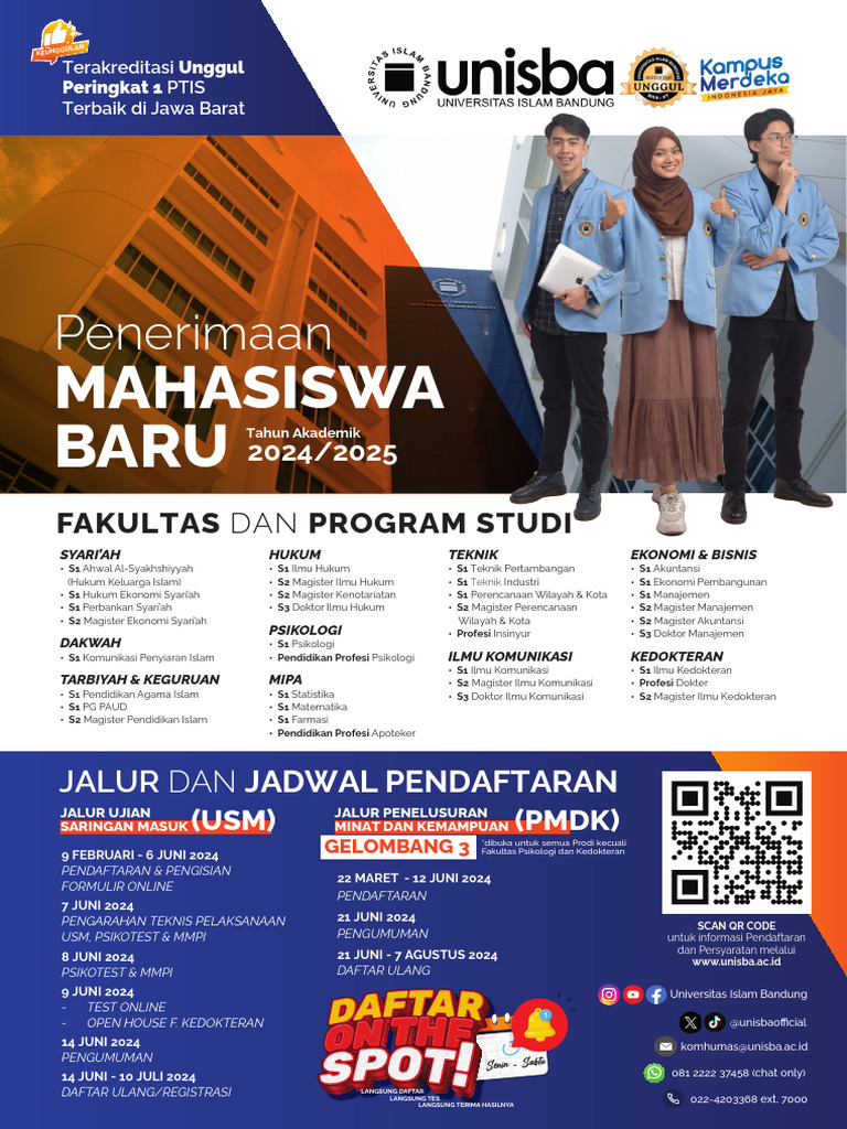 brosur-PMB Unisba | PDF