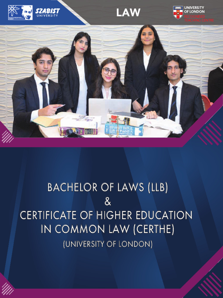 10-LLB Brochure 2024 (For Web) | PDF | University And College Admission ...