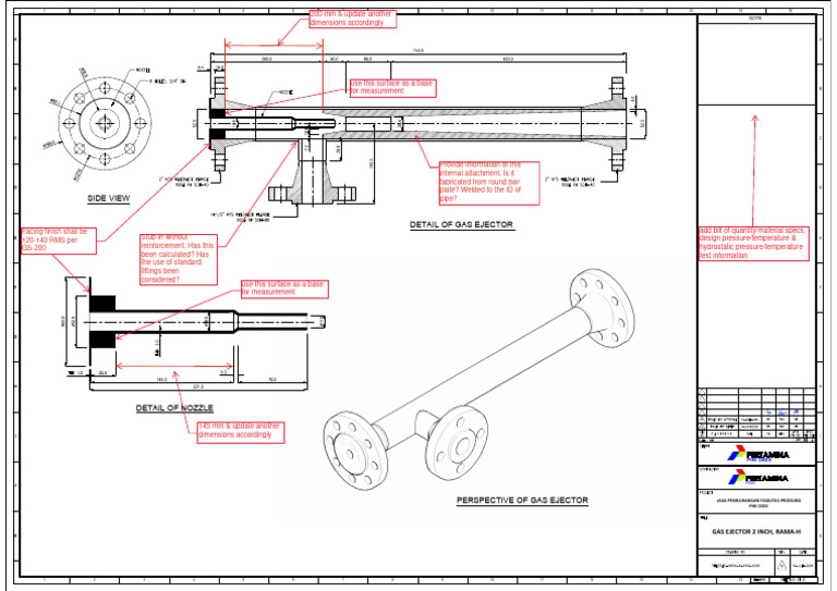 Gas Ejector Pdf Chemical Engineering Mechanical Engineering