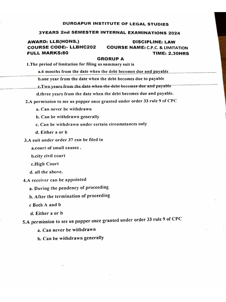CPC 3 | PDF