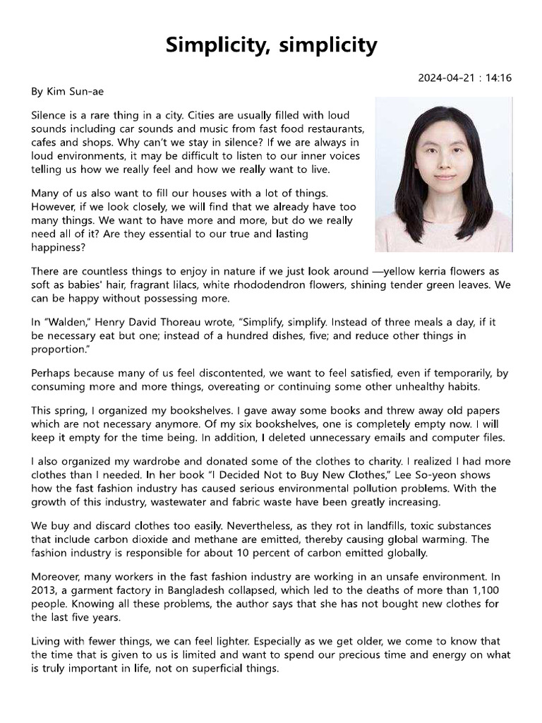 Simplicity, Simplicity | PDF