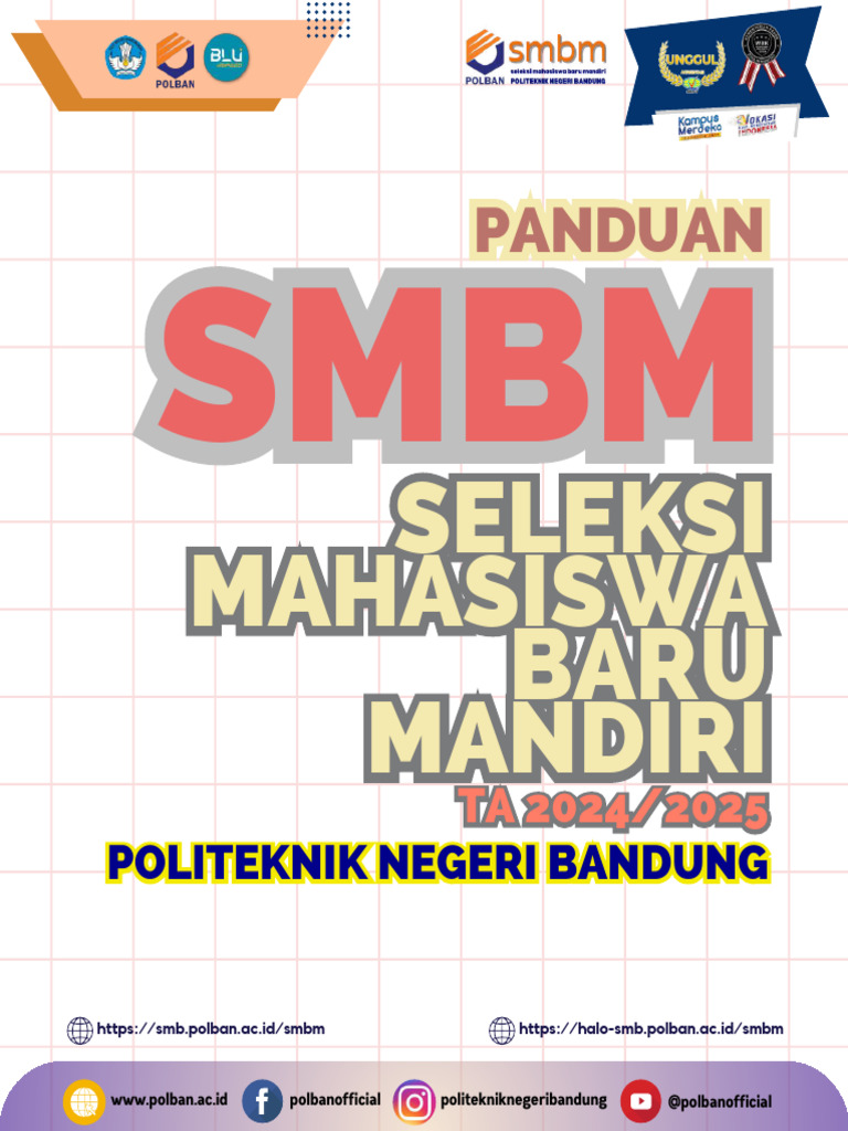 Panduan SMBM Polban TA 2024/2025 | PDF