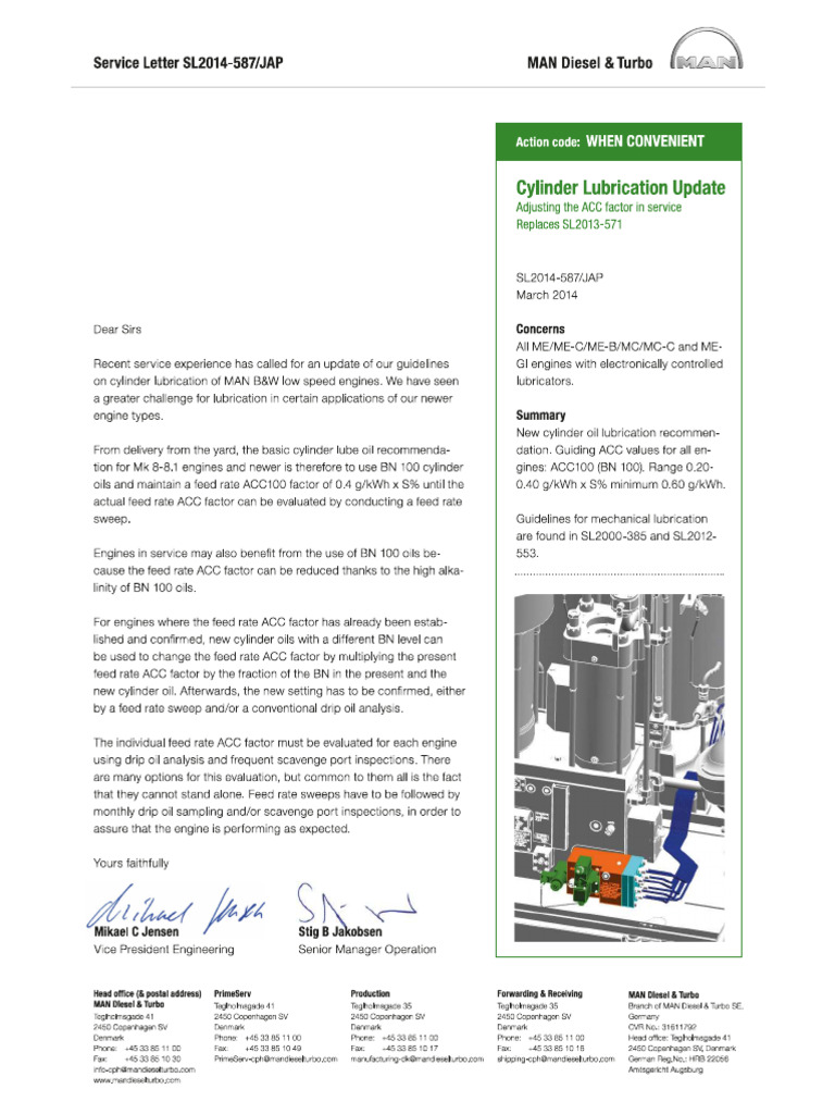 Service Letter SL2014-587 | PDF