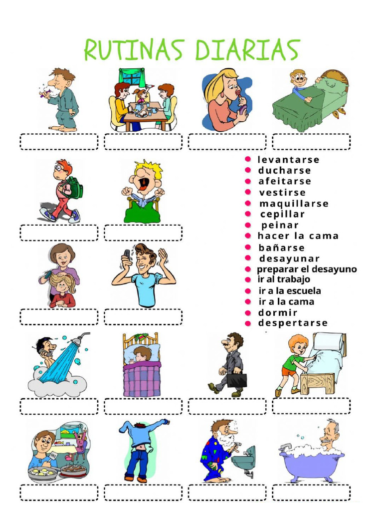 Tipos de Actividades de la Vida Diaria | PDF | Higiene | Terapia ...