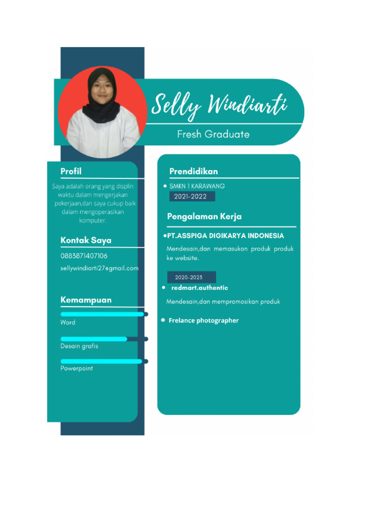 CV Selly Windiarti | PDF