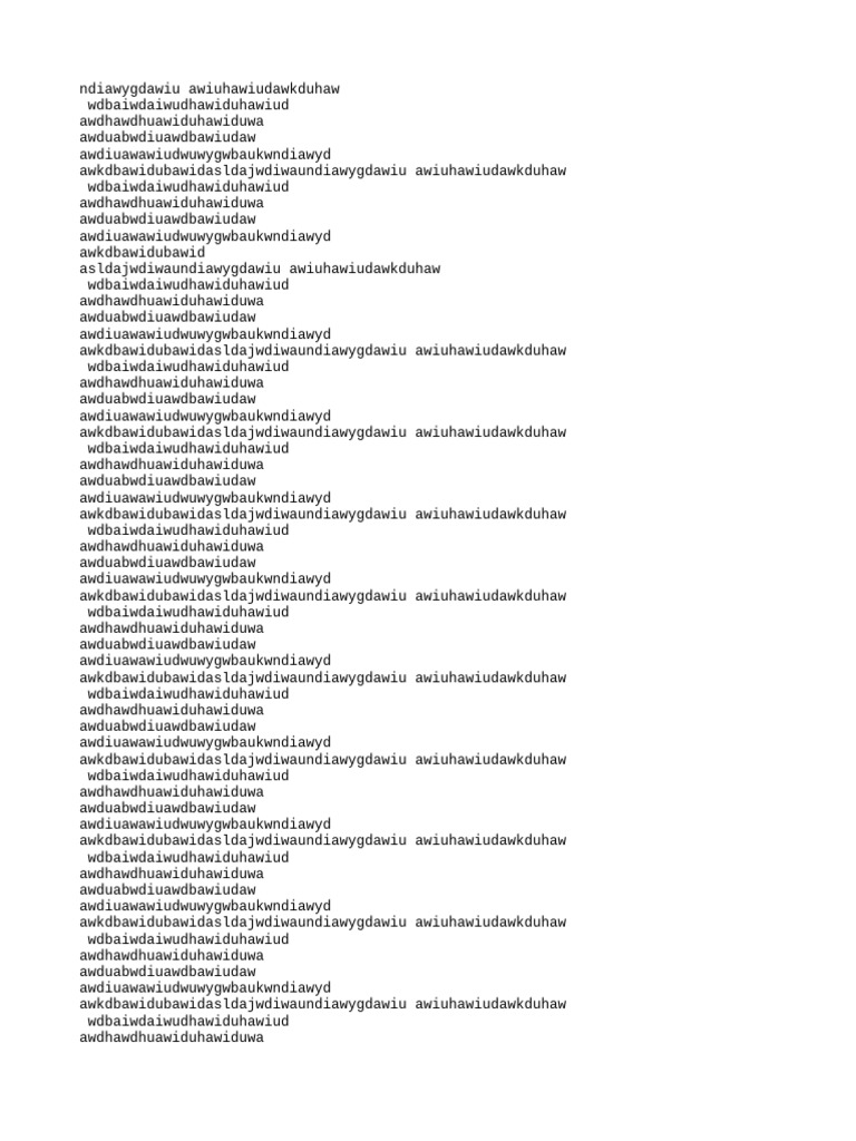 Texto Indescifrable | PDF