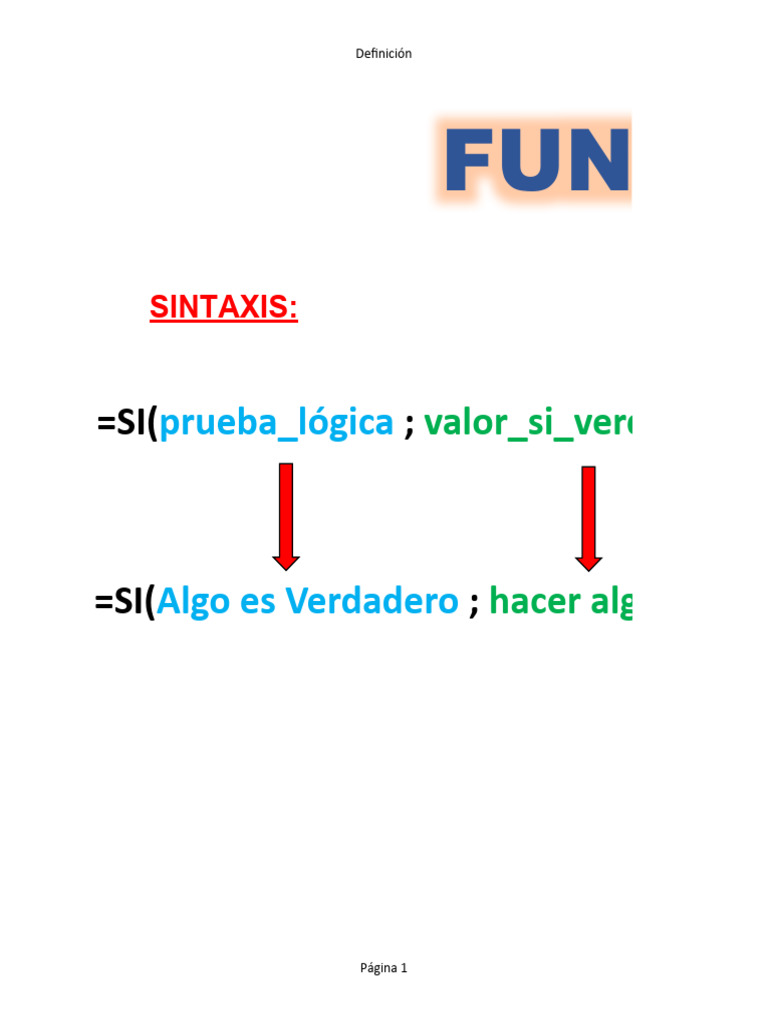 Funcion Si | PDF