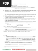 Sample Notice of Errata For California | PDF | Mail | United States ...