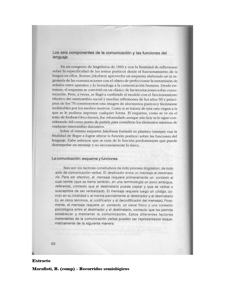 Crítica a teorías del lenguaje de Saussure y Jakobson | PDF ...