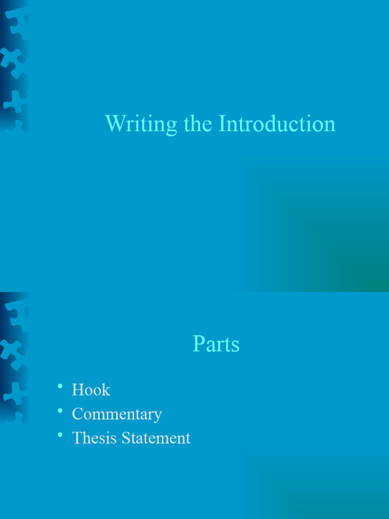 Writing The Introduction | PDF | Foreign Language Studies