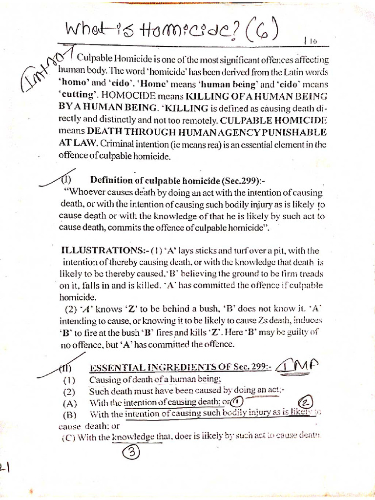IPC 299 and 300 | PDF