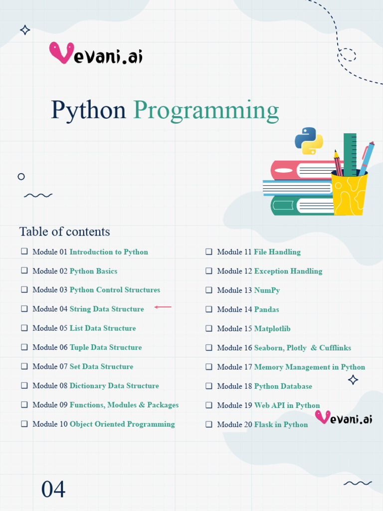 Module 4 String Data Structure Pdf 