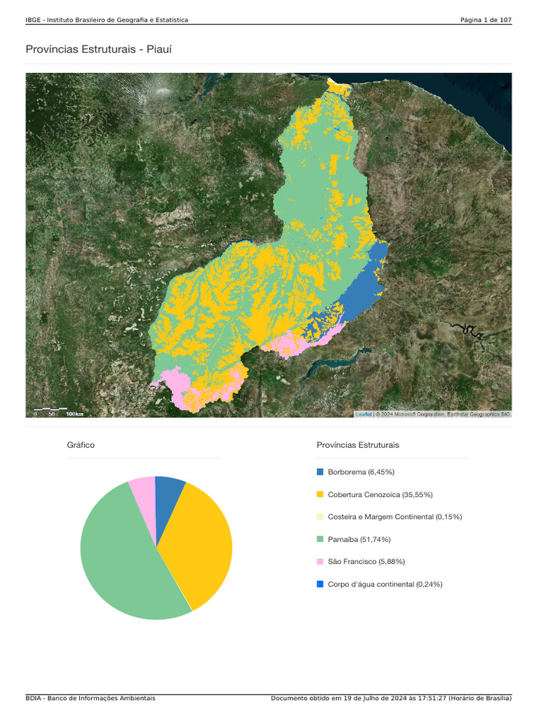 Geol Rel Mapa Uf Pi | PDF | Mangue | Geografia Física