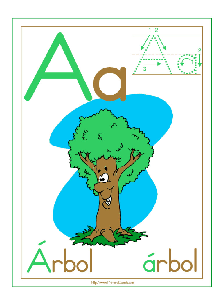 Abecedario Ilustrado | PDF