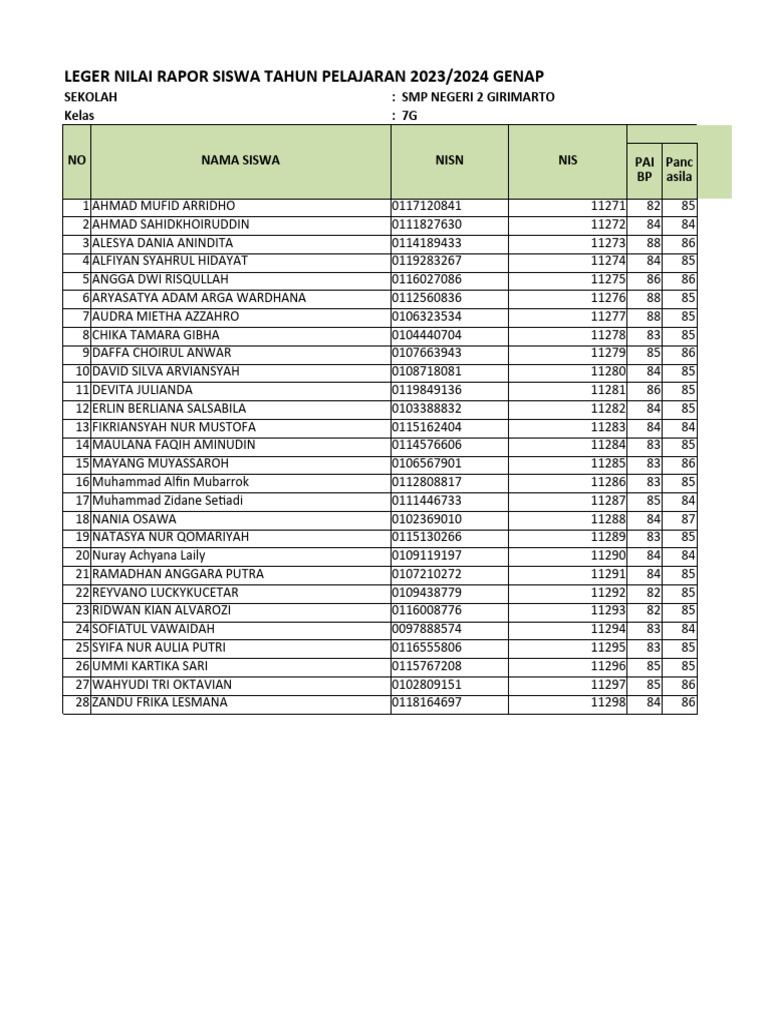 Leger 20232 7G | PDF
