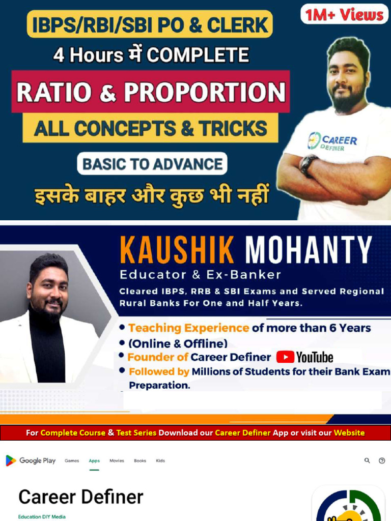 Ratio & Proportion Complete Chapter | PDF | Economies