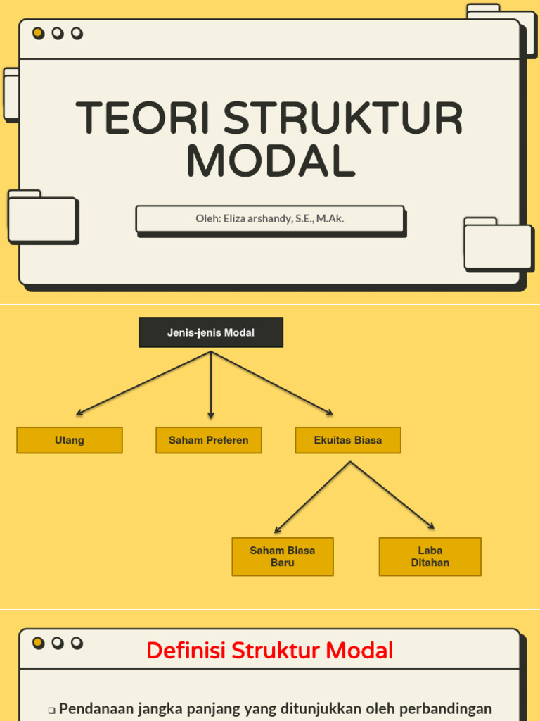 Teori Struktur Modal | PDF